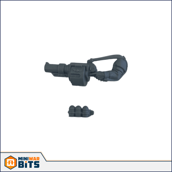 Cadian Command Grenade Launcher B Bits - MiniWar Bits