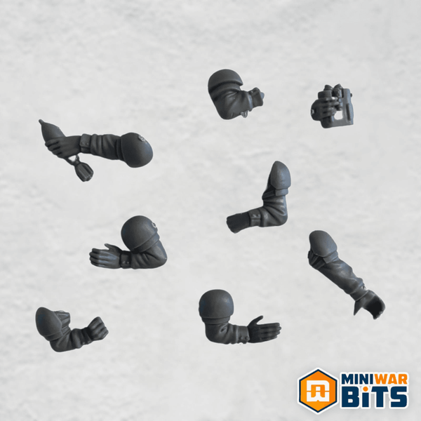 Cadian Heavy Weapon Mortar Base Bits - MiniWar Bits