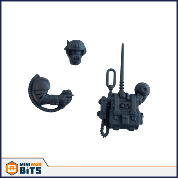 Cadian Shock Troops Vox Caster Upgrade Bits - MiniWar Bits