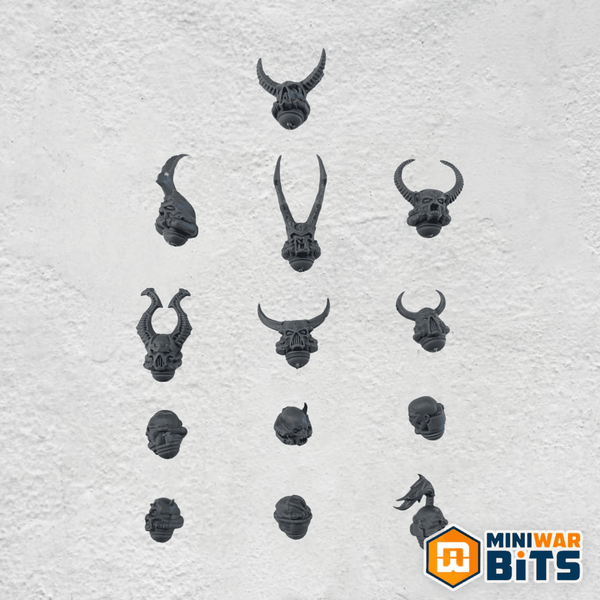 Chosen Head Bits - MiniWar Bits