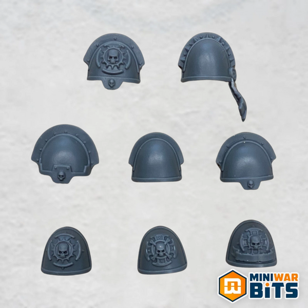 Company Heroes Shoulder Pad Bits - MiniWar Bits