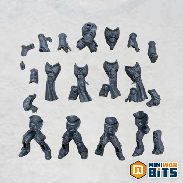Company Heroes Torso & Leg Bits - MiniWar Bits