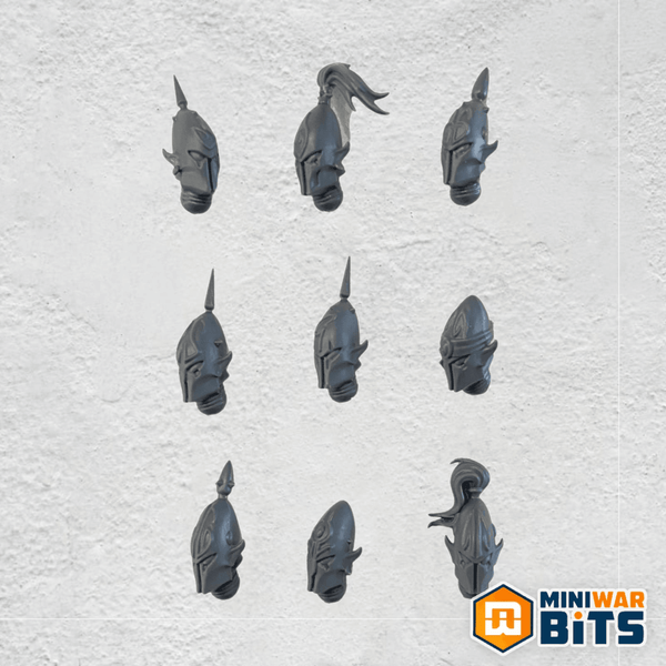 Corsair Voidscarred / Voidreavers Head Bits - MiniWar Bits