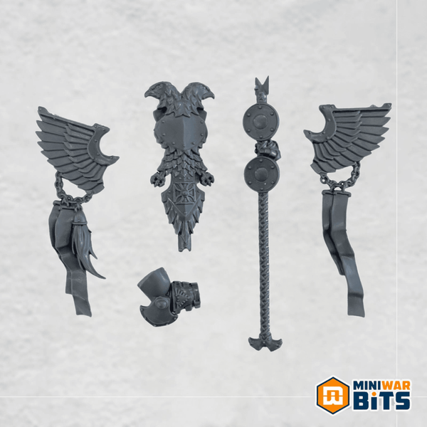 Custodian Guard Squad Custodes Vexilla Bits - MiniWar Bits