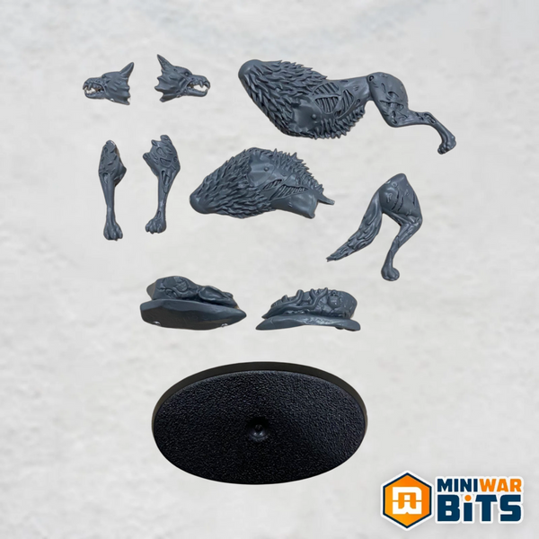 Doom Wolf Single Figure - MiniWar Bits