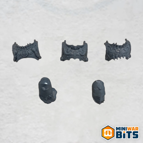 Eightbound Front Torso & Feet Bits - MiniWar Bits