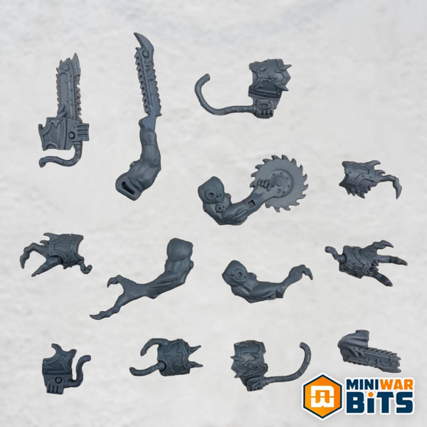 Exalted Eightbound Chain Fist Bits - MiniWar Bits