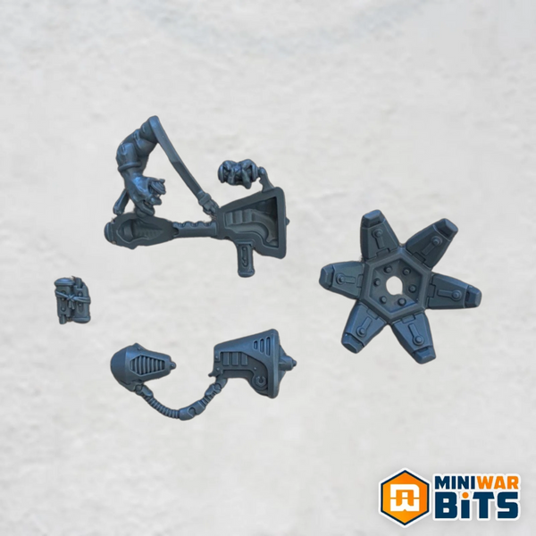 Farstalker Kinband Kroot Heavy Gunner Dvorgite Skinner Bits - MiniWar Bits