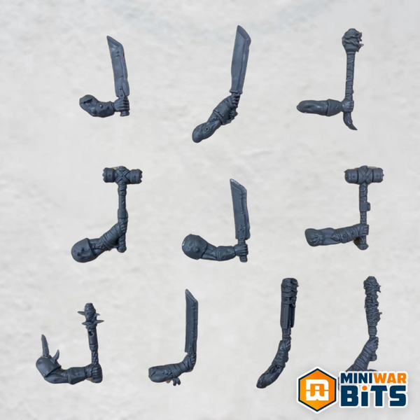 Fellgor Ravagers Close Combat Weapon Bits - MiniWar Bits