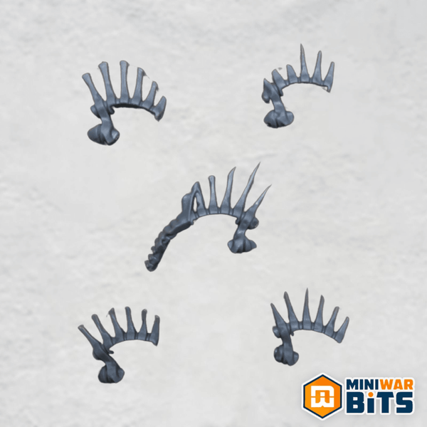 Flayed Ones Hunched Spine Bits - MiniWar Bits