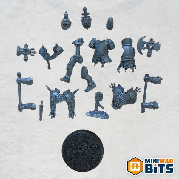 Freeguild Command Corps Arch-Knight Single Figure - MiniWar Bits