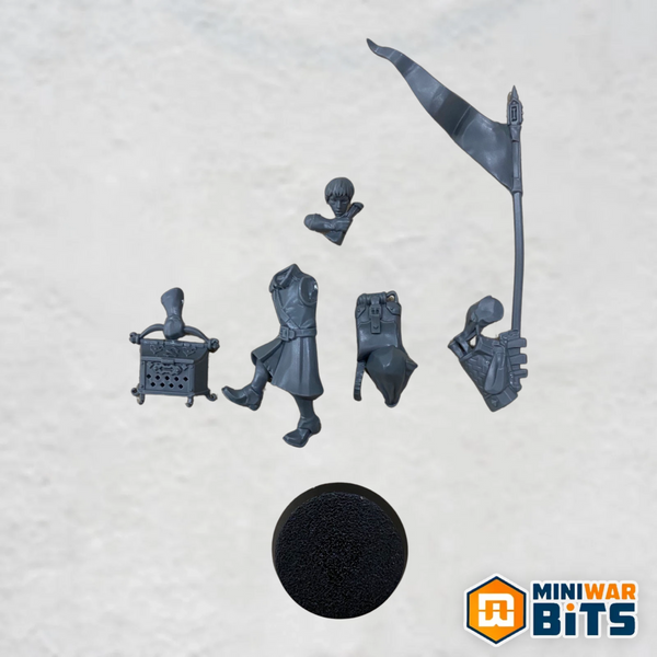 Freeguild Fusilier Blackpowder Squire Single Figure - MiniWar Bits