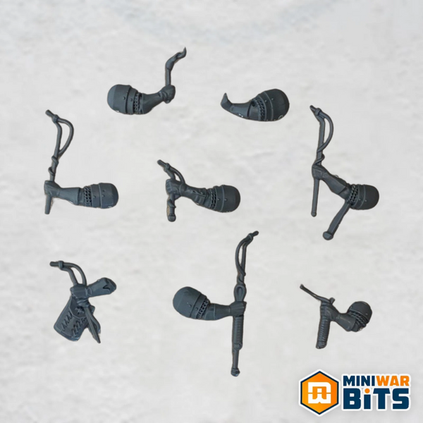 Freeguild Fusiliers Fuse Lighter Arm Bits - MiniWar Bits