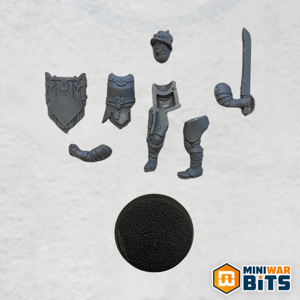 Freeguild Steelhelm Single Figure - MiniWar Bits