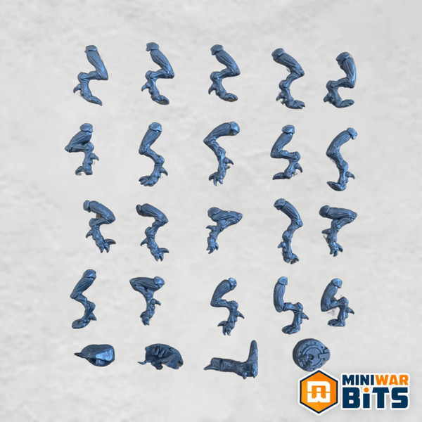 Genestealer Leg Bits - MiniWar Bits