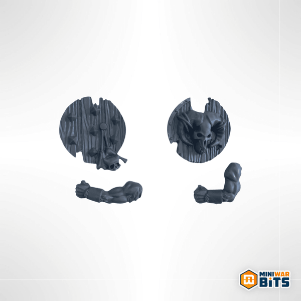 Gors Shield & Arm Bits - MiniWar Bits
