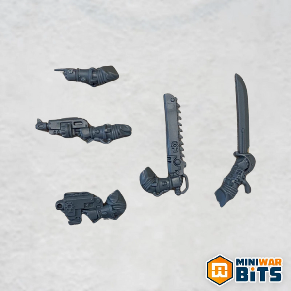 Imperial Navy Breacher Navis Sergeant-at-Arms Upgrade Bits - MiniWar Bits