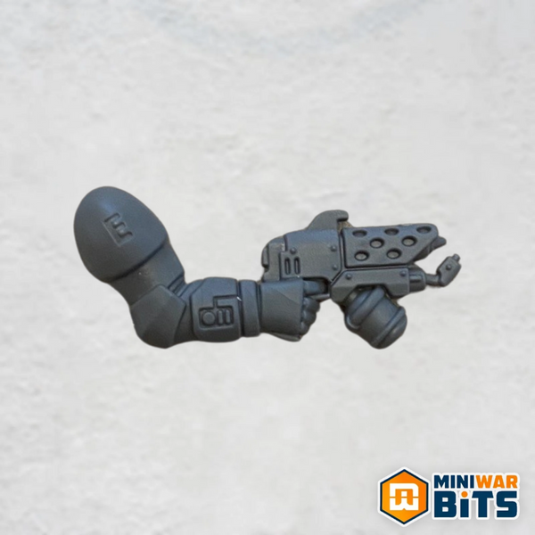 Jump Pack Intercessor Flamer Pistol Bit - MiniWar Bits