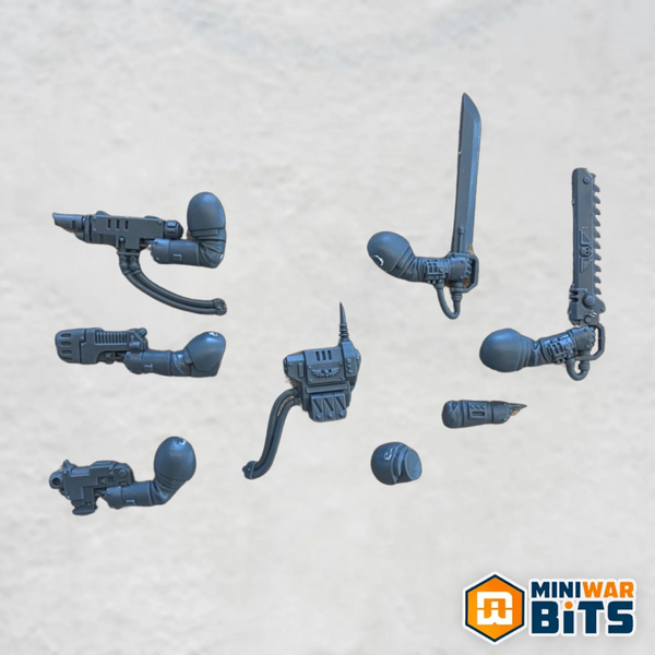 Kasrkin Sergeant Upgrade Bits - MiniWar Bits