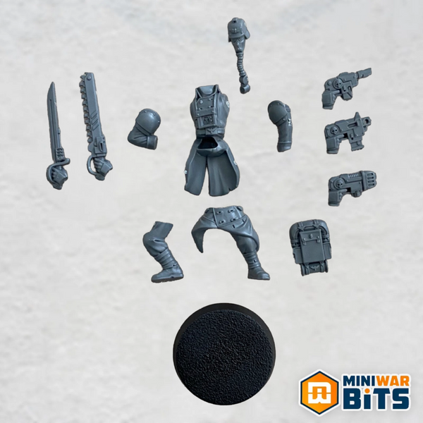 Krieg Veteran Guardsmen Sergeant Single Figure - MiniWar Bits