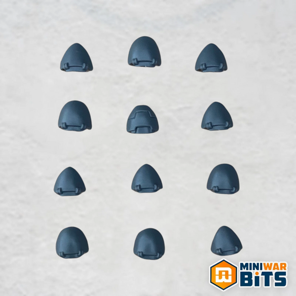 Kroot Carnivores Shoulder Pad Bits - MiniWar Bits