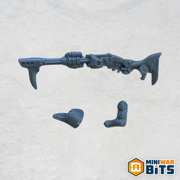 Kroot Farstalker Kinband Single Rifle & Arm Bits - MiniWar Bits