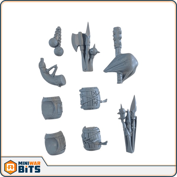 Leadbelcher Accessory Bits - MiniWar Bits