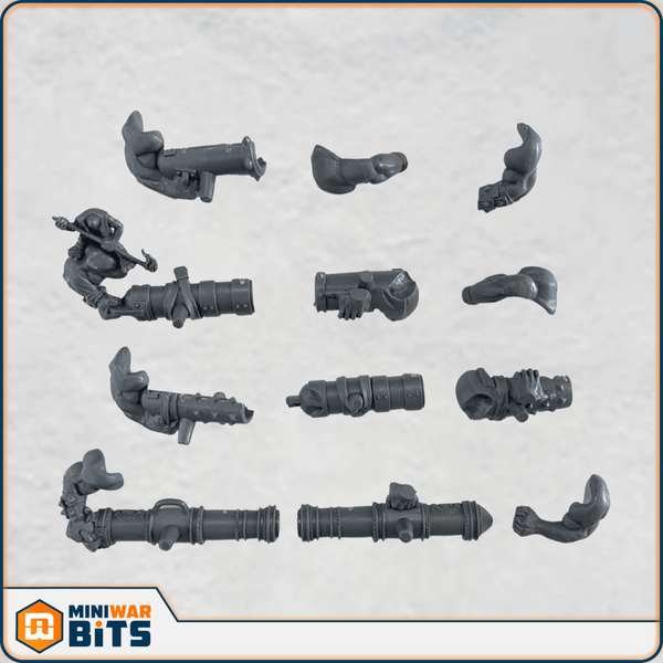 Leadbelcher Gun Bits - MiniWar Bits