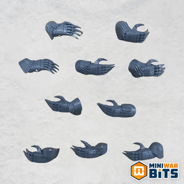 Legion Cataphractii Terminator Squad Lightning Claws Bits - MiniWar Bits