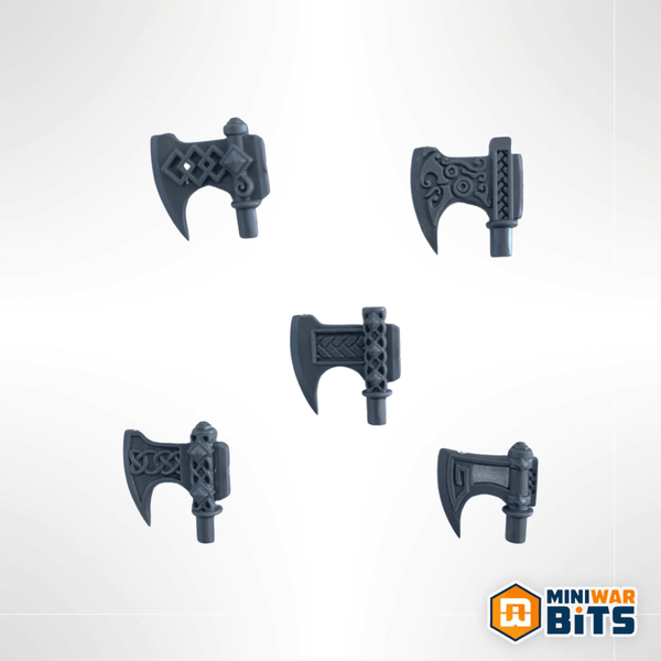 Longbeards Ancestral Great Axe Tip Bits - MiniWar Bits
