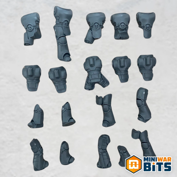 Mark III Tactical Squad Torso & Leg Bits - MiniWar Bits