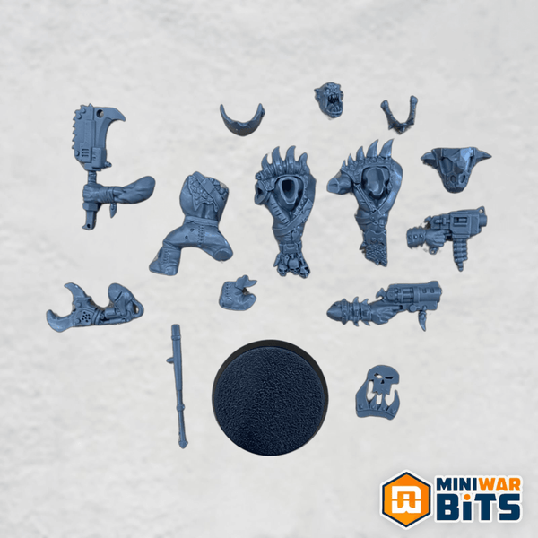 Ork Beast Snagga Boyz Nob Single Figure - MiniWar Bits