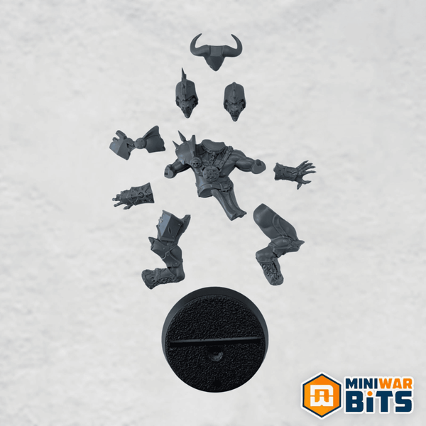 Skull-Tribe Slaughterers Khorngor - MiniWar Bits