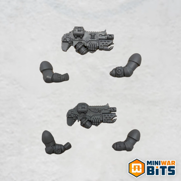 Sternguard Veterans Combi-Flamer & Arm Bits - MiniWar Bits