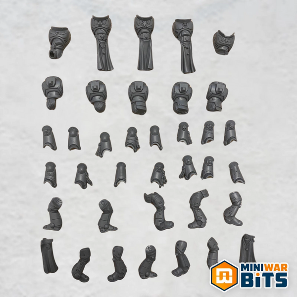Sternguard Veterans Torso & Leg Bits - MiniWar Bits