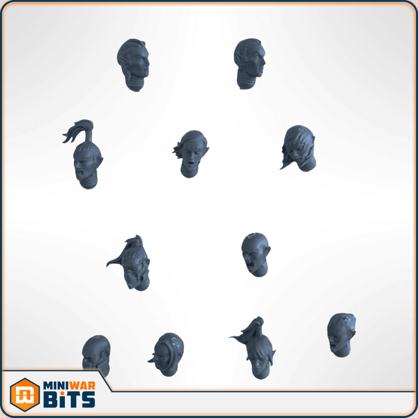 Storm Guardian Head Bits - MiniWar Bits