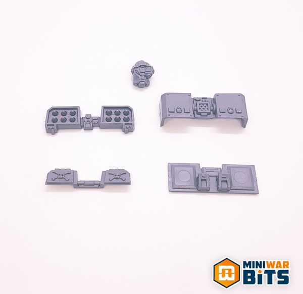 Terminator Cyclone Missile Bits - MiniWar Bits