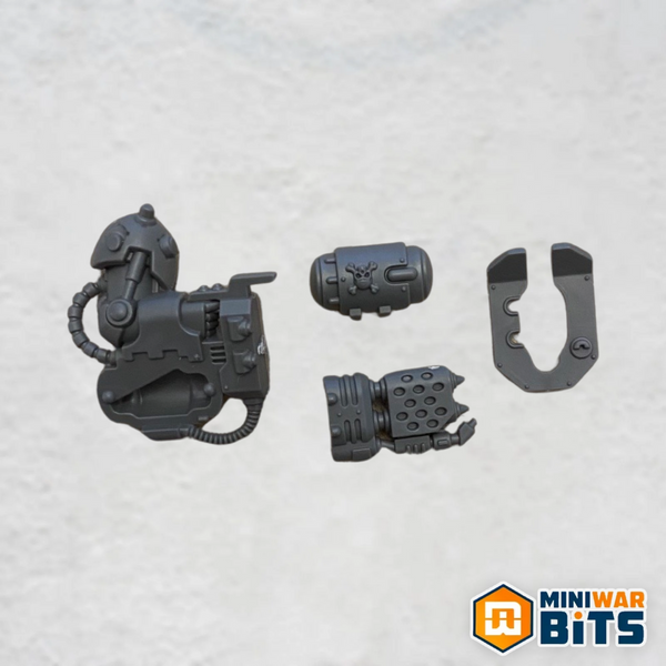 Terminator Squad Heavy Flamer Bits - MiniWar Bits
