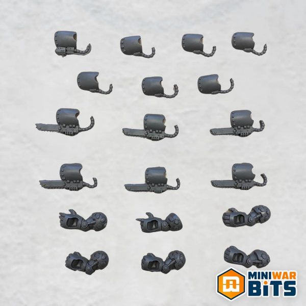 Terminator Squad Powerfist & Chainfist Bits - MiniWar Bits