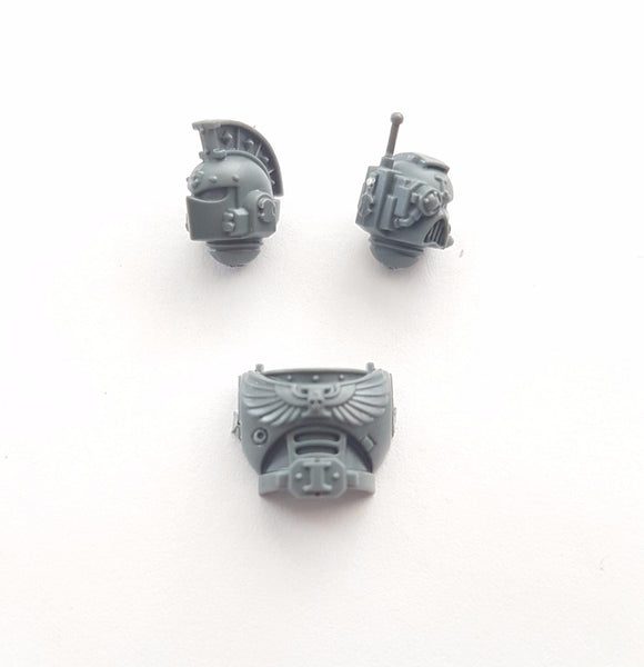 Deathwatch Head and Front Torso Upgrade Bits - MiniWar Bits