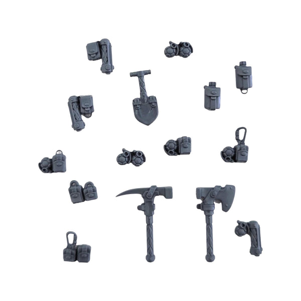 Hearthkyn Warriors Accessory Pouch, Grenade, Axe Bits - MiniWar Bits