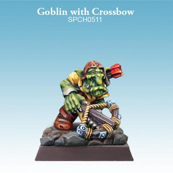 Goblin with Crossbow - MiniWar Bits
