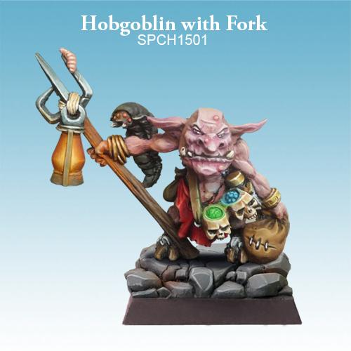 Hobgoblin with Fork - MiniWar Bits