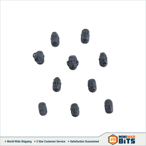 Assault Intercessory Assorted Helmetless Head Bits - MiniWar Bits