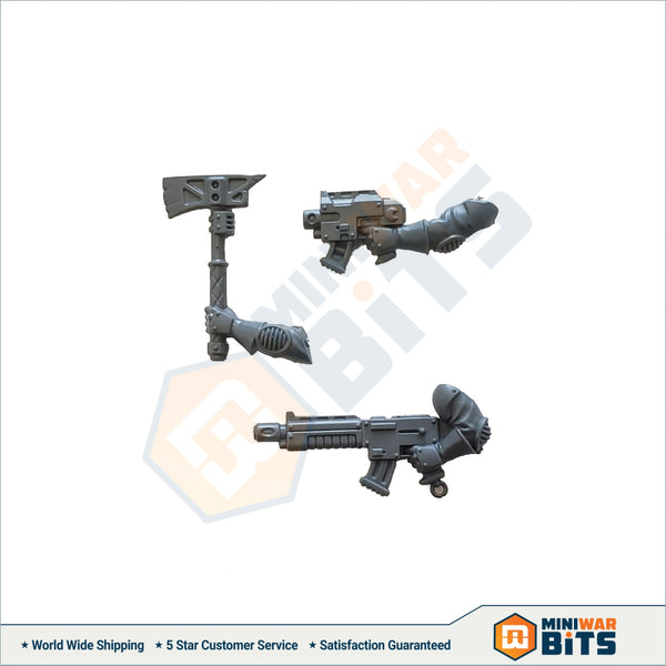 Atalan Jackal Power Axe, Auto Gun & Bolt Pistol Bits - MiniWar Bits