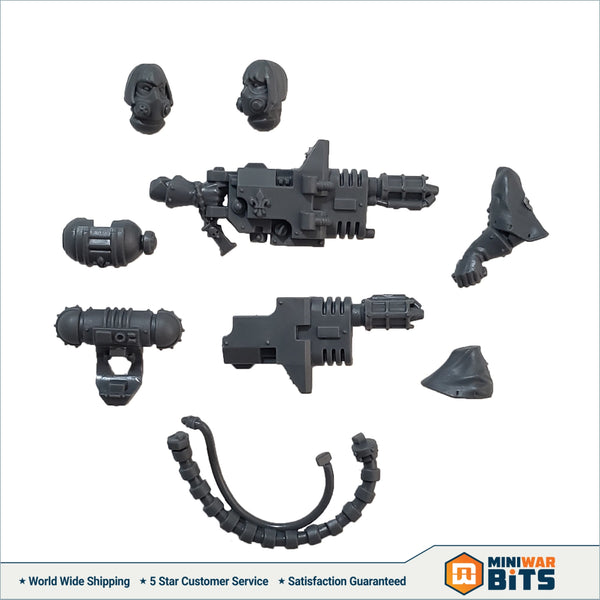 Battle Sisters Squad Heavy Flamer Bits - MiniWar Bits