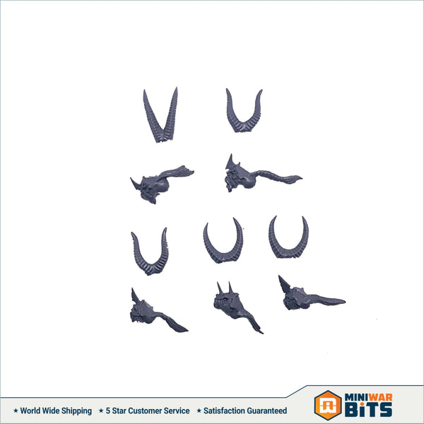 Bestigor Head Bits - MiniWar Bits