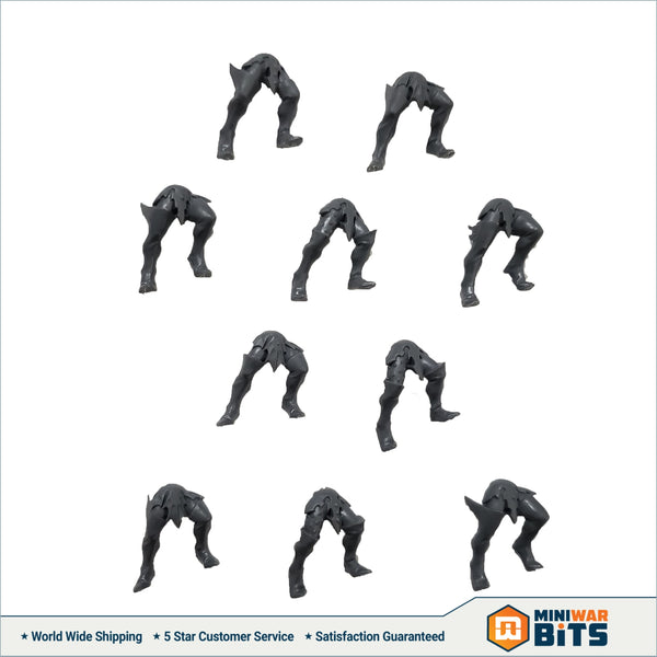 Black Ark Corsairs Leg Bits - MiniWar Bits