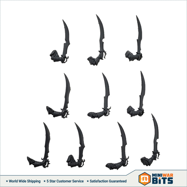 Black Ark Corsairs Vicious Blade Bits - MiniWar Bits