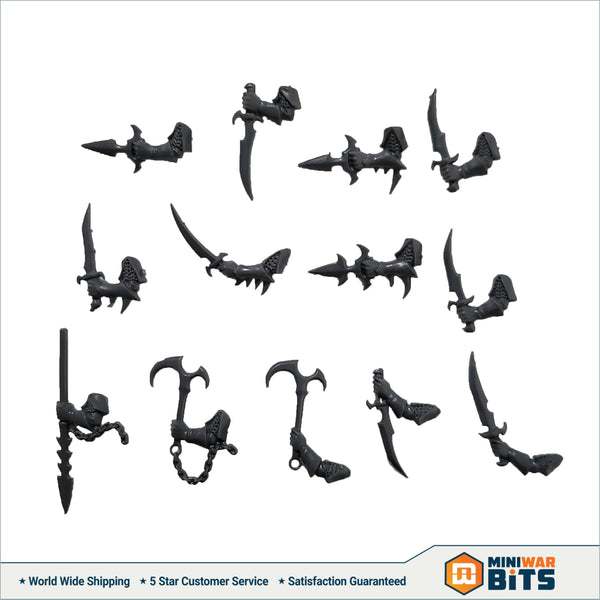 Black Ark Corsairs Wicked Cutlasses Bits - MiniWar Bits